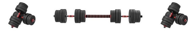 Train Full-Body at Home with This 2-in-1 Dumbbell Bar – Fittux