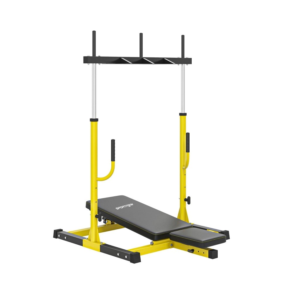 SPORTNOW Leg Extension & Leg Press Machine — Build Strength at Home ...